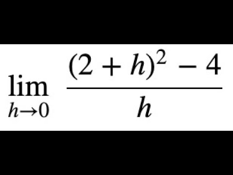 Calc I: calculating a simple limit (example 7/15) - YouTube