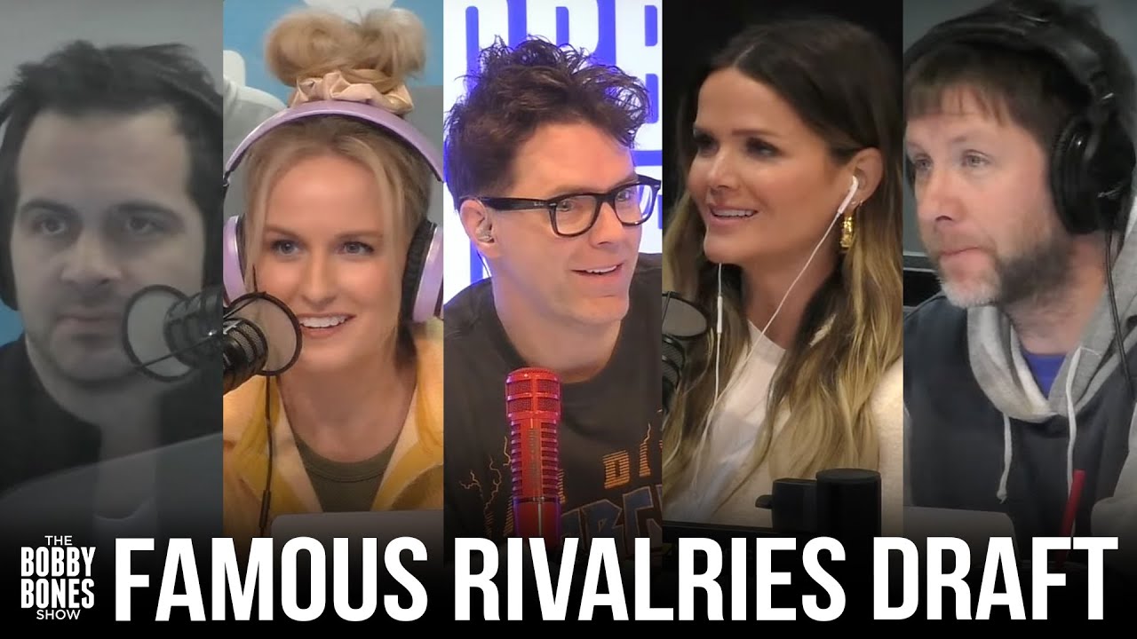 The Bobby Bones Show Drafts Famous Rivalries - YouTube