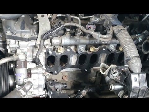 hilux 2GD engine 95k odometer. EGR cleaning & alternator bearing on ...