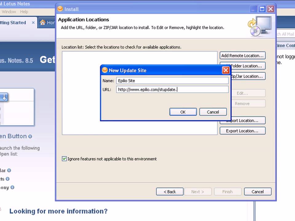 Installing Plugins within Lotus Notes8 - YouTube