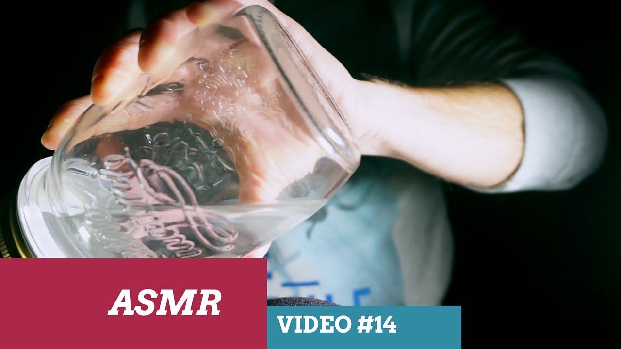 ASMR Binaural Water Shaking,Liquid Sounds,Water Sounds - No talking ...