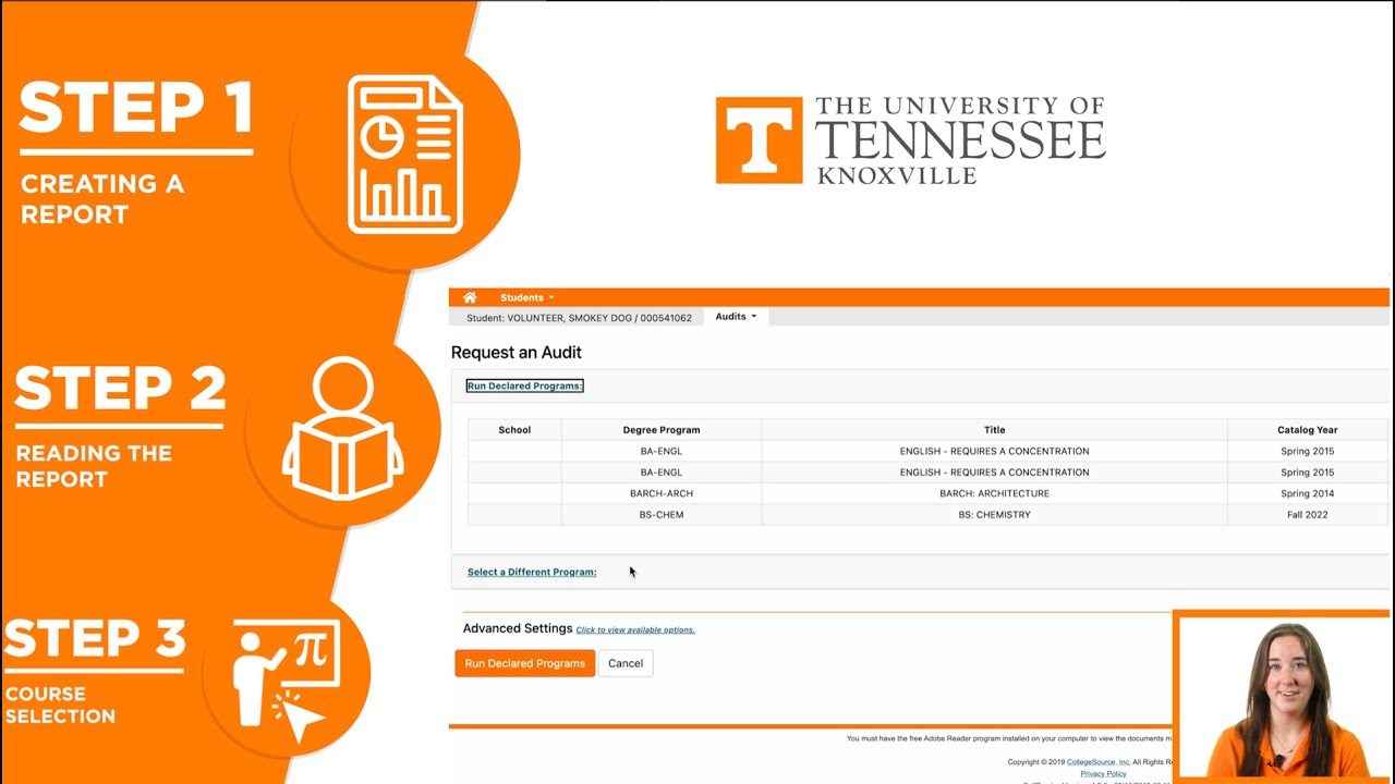 Understanding Your DARS Report (Degree Audit Reporting System) | UT ...