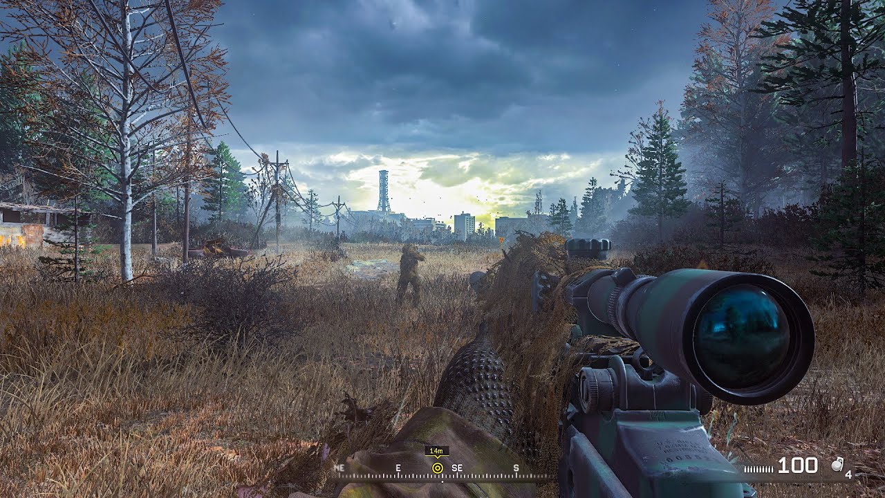 Most Immersive Mission Of COD 4 Modern Warfare Remastered Ultra 4k ...