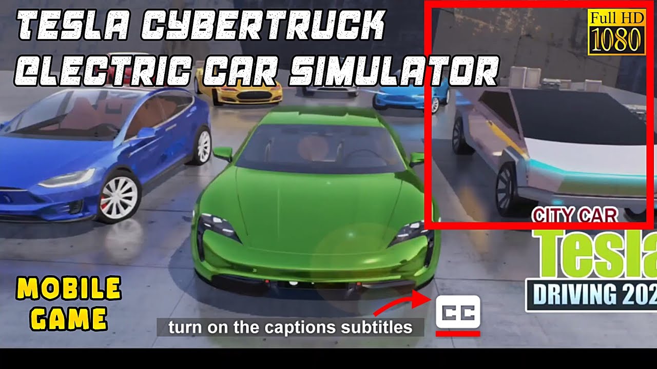"TESLA CYBERTRUCK ELECTRIC CAR SIMULATOR 2021" Mobile Game: Review ...