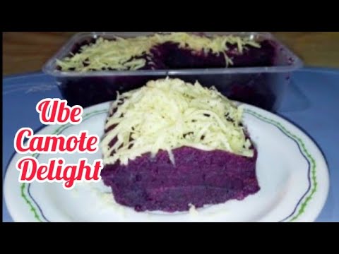 Ube Camote Cake | How to make Ube Camote Delight - YouTube