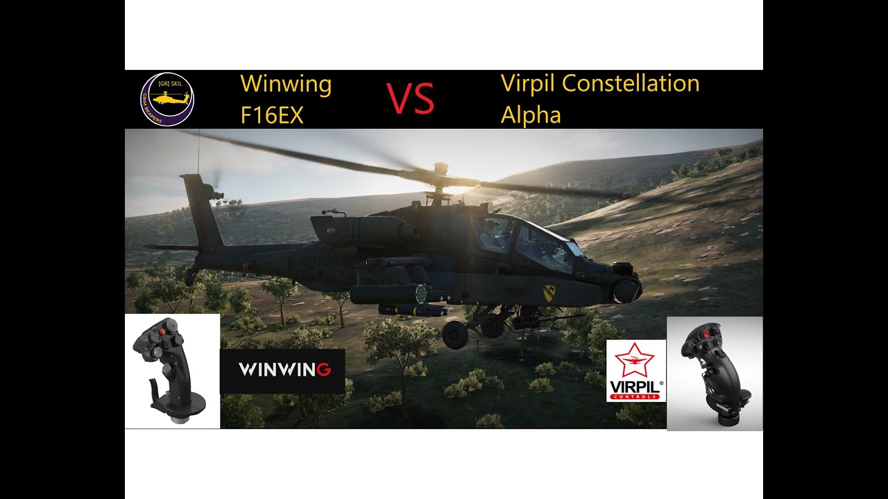 Winwing F16EX vs Virpil Constellation Alpha - YouTube