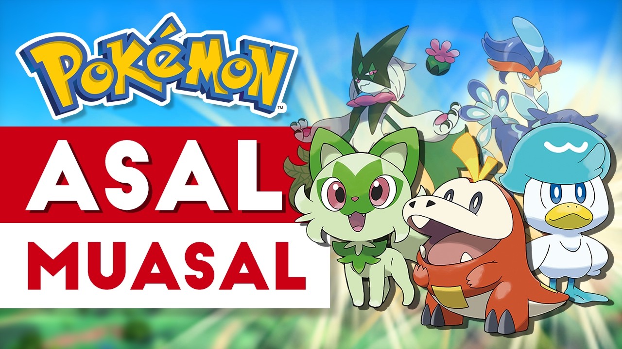 ASAL USUL STARTER PALDEA & 21 Fakta Menarik dan Unik Nama Pokemon Gen 9 ...