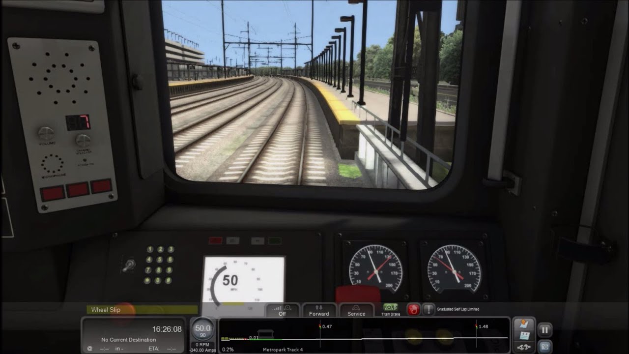 Train Simulator 2016 HD NJT Northeast Corridor Line Train 3857 Comet V ...