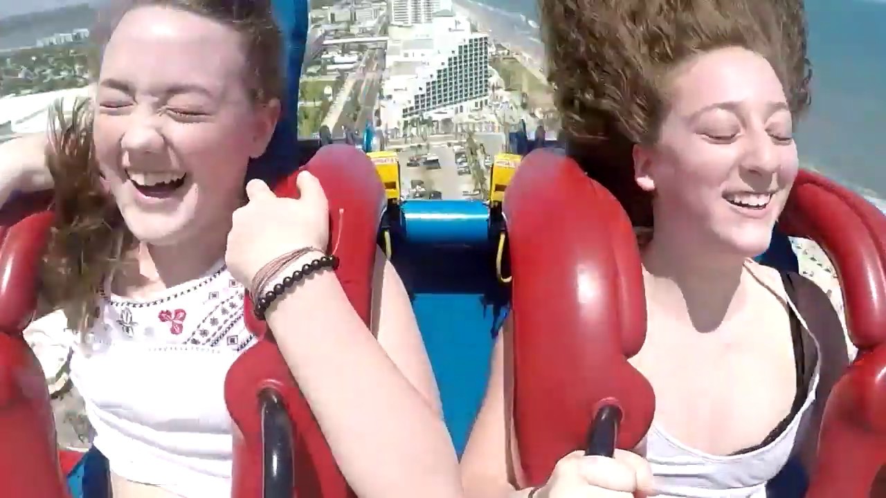 逆バンジー 絶叫面白まとめ / Slingshot Ride / Screaming / funny Part 4 - YouTube