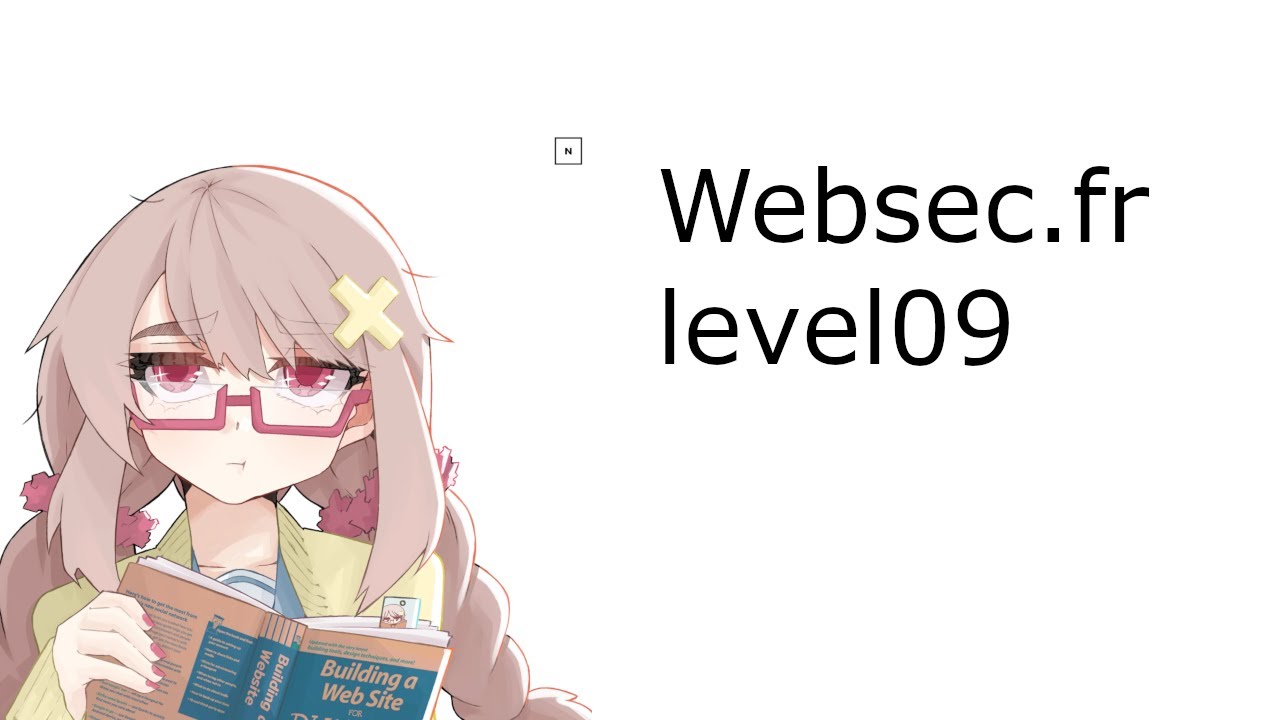 Websec.fr - level09 - YouTube