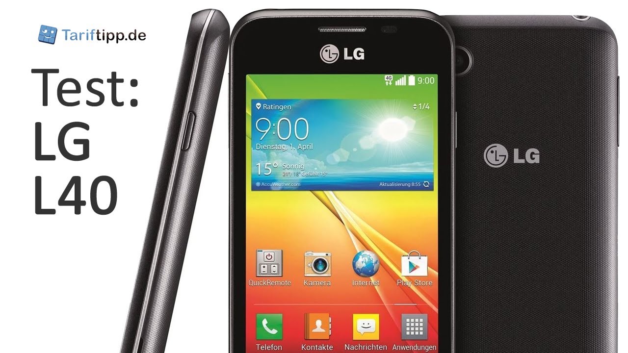 LG L40 | Test - YouTube