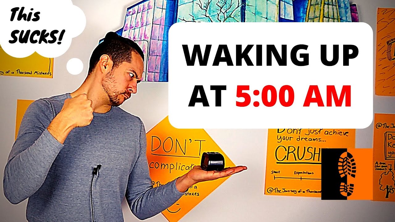 Challenge 6: Waking Up At 5:00 AM - YouTube