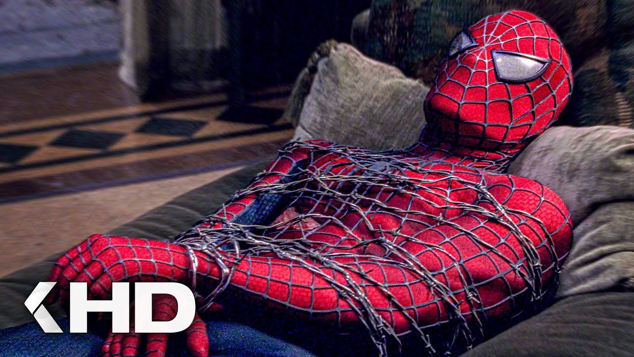 SPIDER-MAN 2 Clip - Spidey in Chains (2004) - YouTube