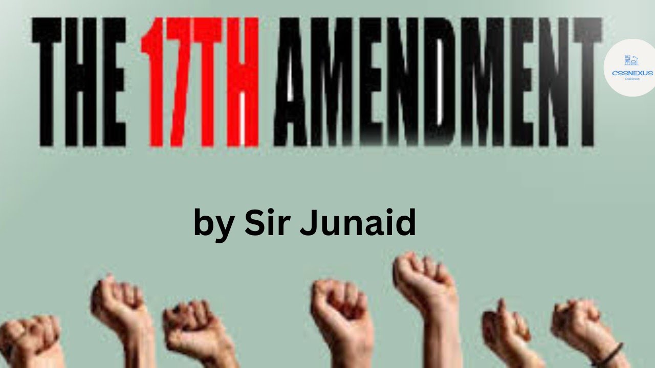 FROM 17 amendments TO explanation of 18th amendment | LECTURE 19 - YouTube