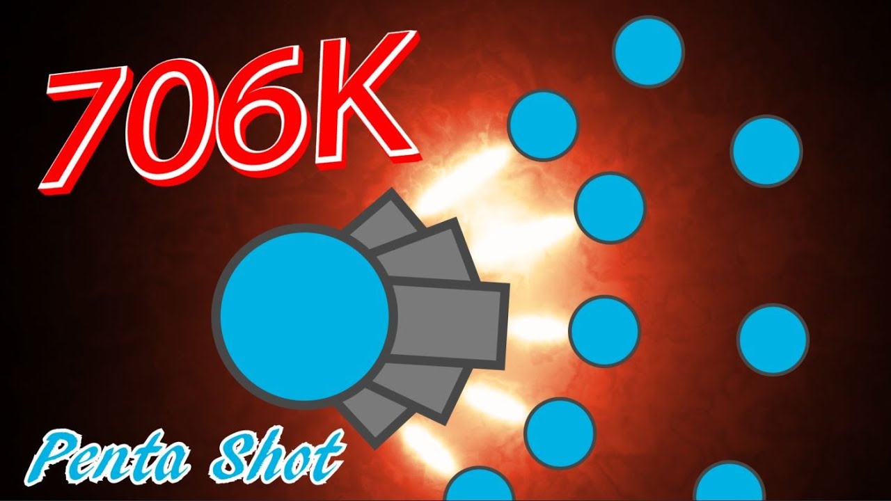 Diep.io – Penta Shot vs. Teamers - FFA (706K) - YouTube