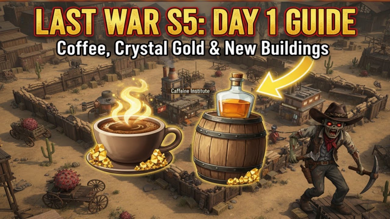 Last War Season 5 Wild West Week 1 Day 1 Basics ! - YouTube