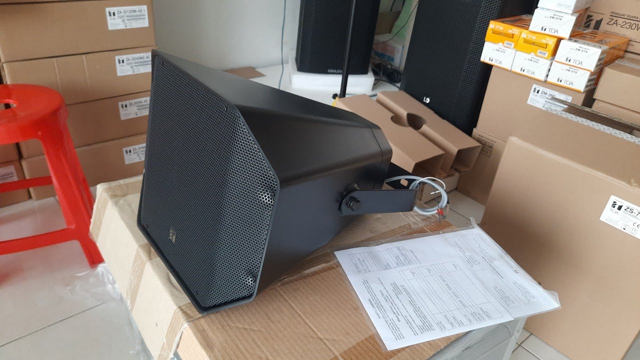 TOA ZS-760B-AS 60watt - YouTube