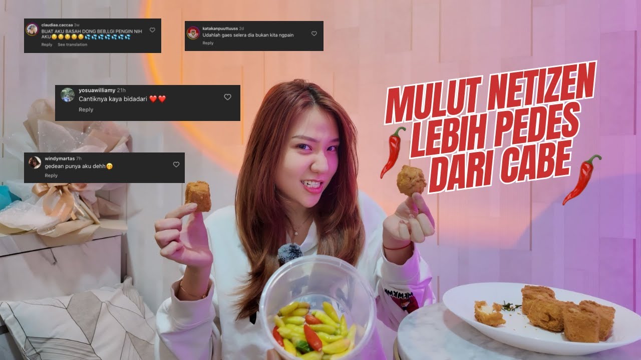 BACA KOMEN NETIZEN PART 3. TERNYATA LEBIH PEDES MULUT NETIZEN DARI PADA ...