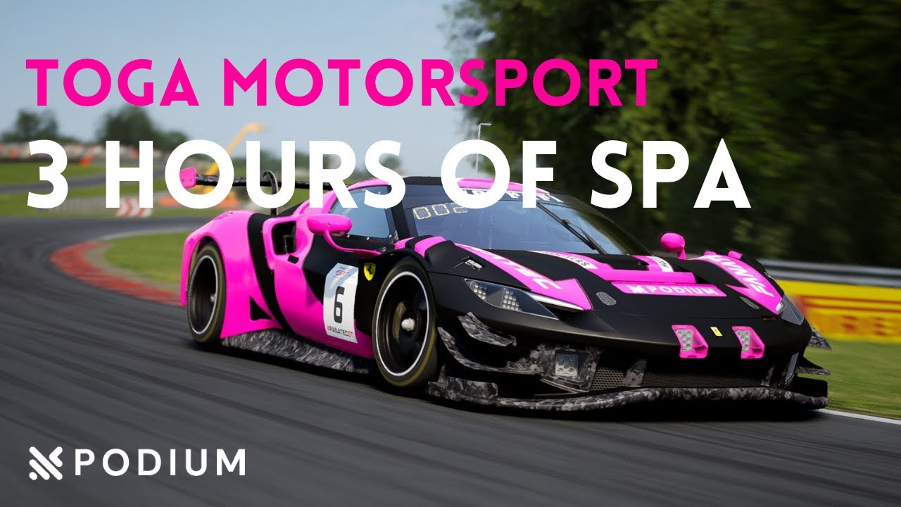 LIVE COMMENTARY | Toga Motorsport 3 Hours Of Spa | Mini Endurance - YouTube