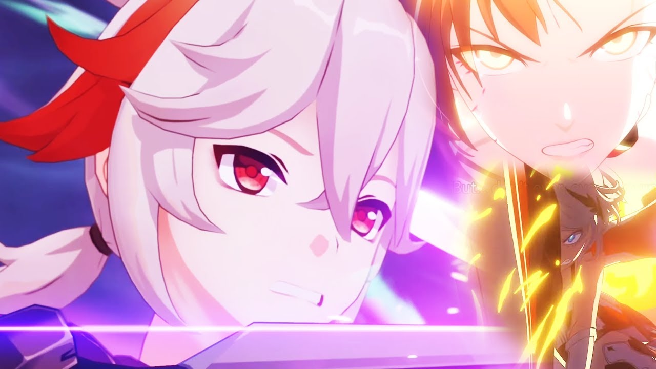 Kazuha and Lumine vs Raiden Shogun but its Nightglow and Moon Halo ...