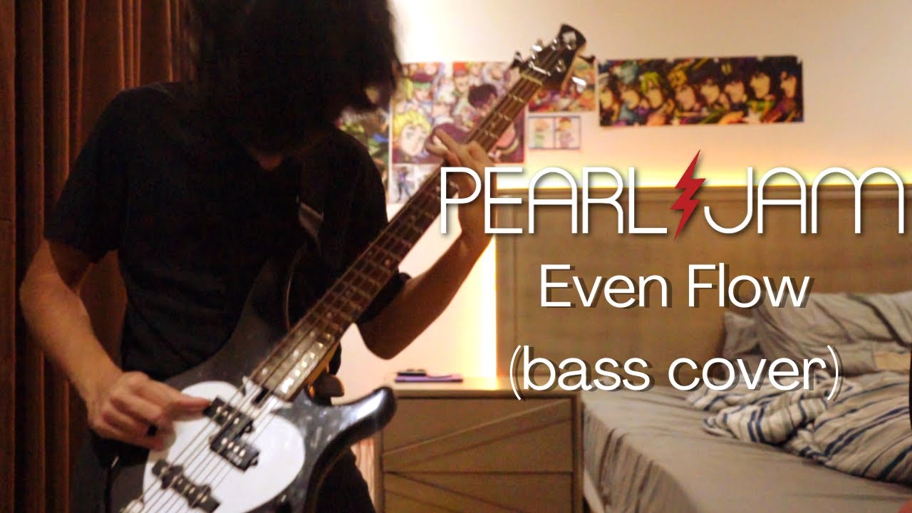 Pearl Jam-Even Flow (bass cover) - YouTube