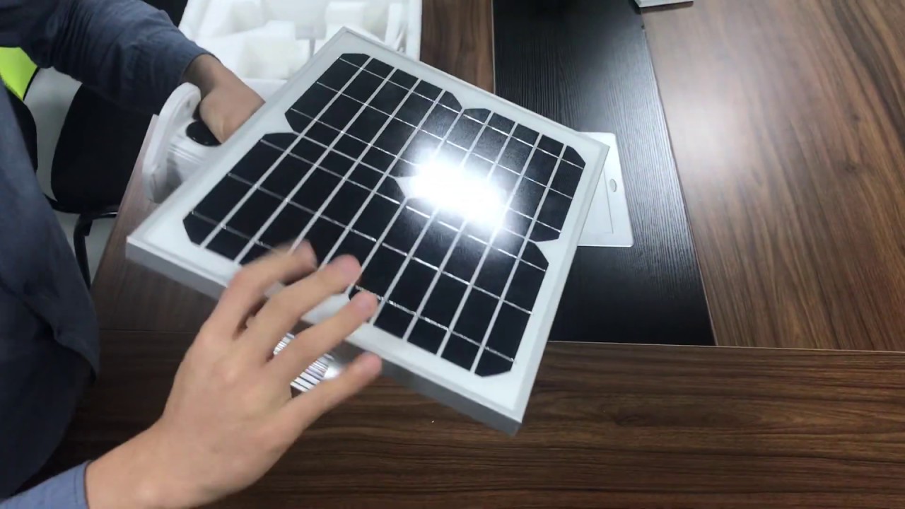 How to install Wanscam solar ip camera HW0029-5 HW0029-6 - YouTube