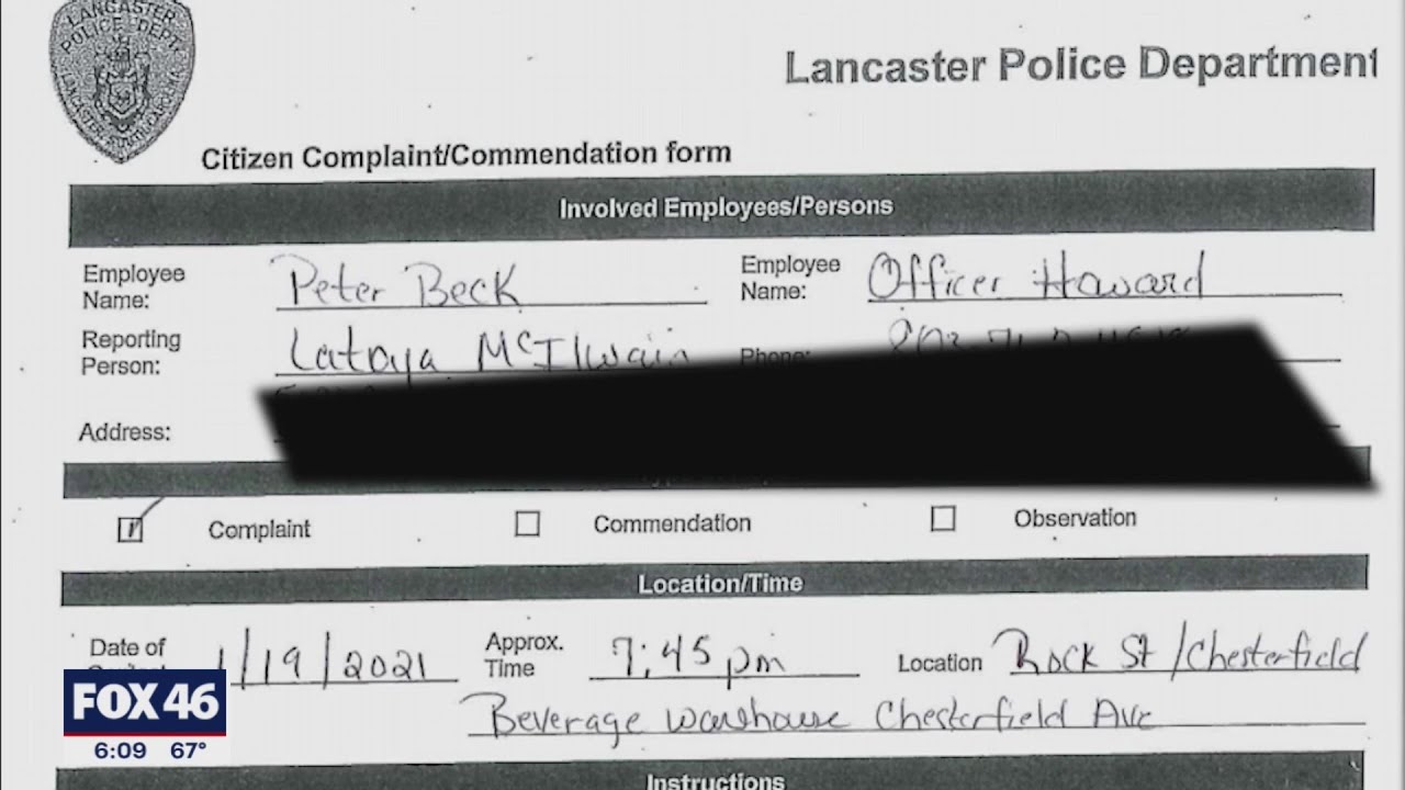 Lancaster police officer accused of harassing Black residents placed on ...