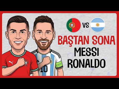 KİM DAHA ÖNDE? | Ronaldo ve Messi'nin tüm ayrıntılarıyla milli takım kariyerleri!