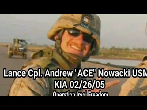 The legacy of Marine Lance Corporal Andrew “Ace” Nowacki - YouTube