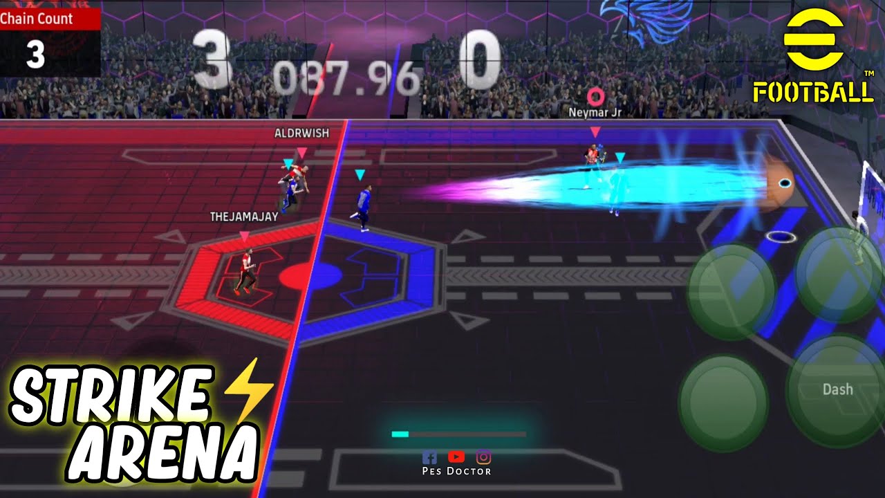 Strike Arena Game Mode Review in eFootball 2025 Mobile - YouTube
