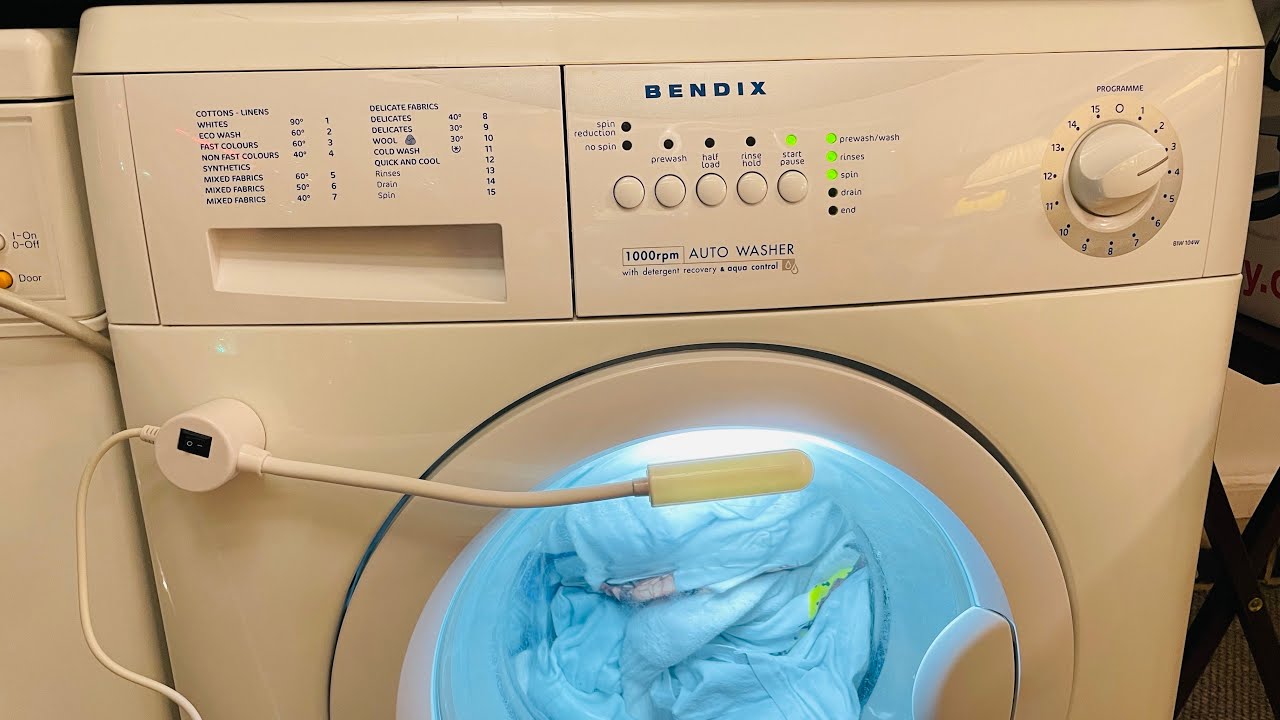 Bendix BIW104W Fast Colours 60°c Using Almat @servisslimline ...
