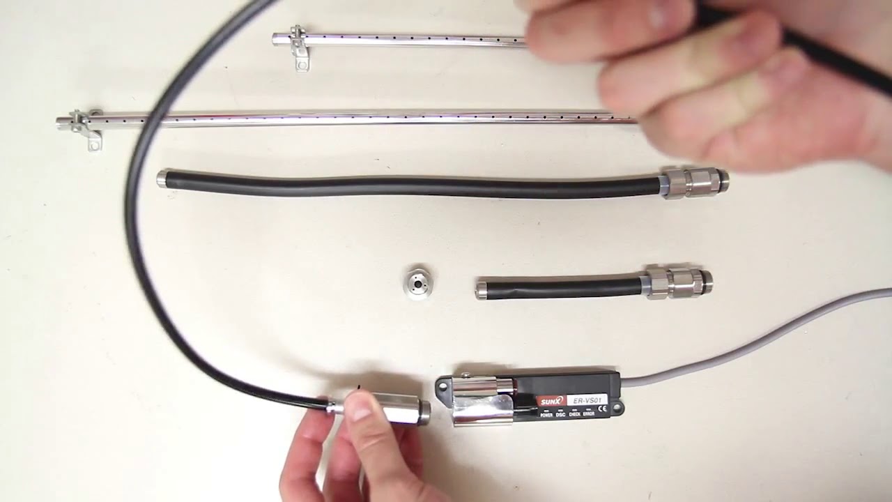 Panasonic Quick Clips ER-V Static Ionizer Nozzles - YouTube