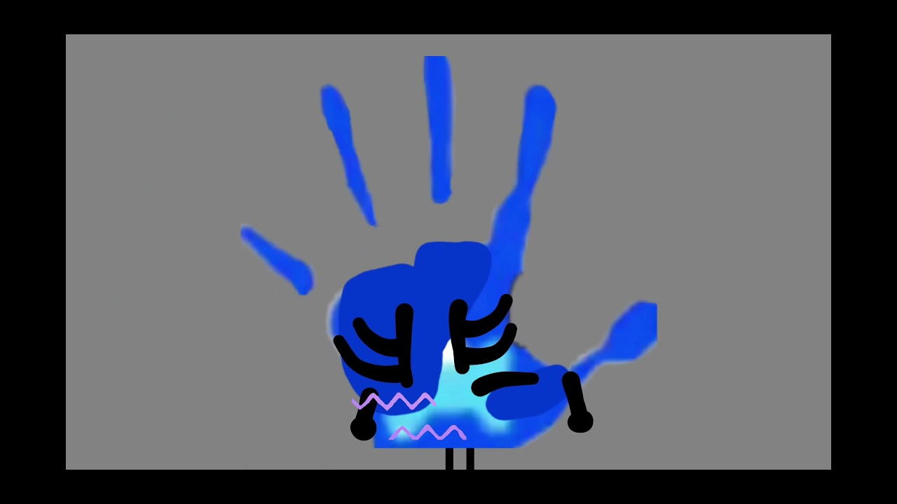 BFDI Blue Hand Stomach Growling - YouTube