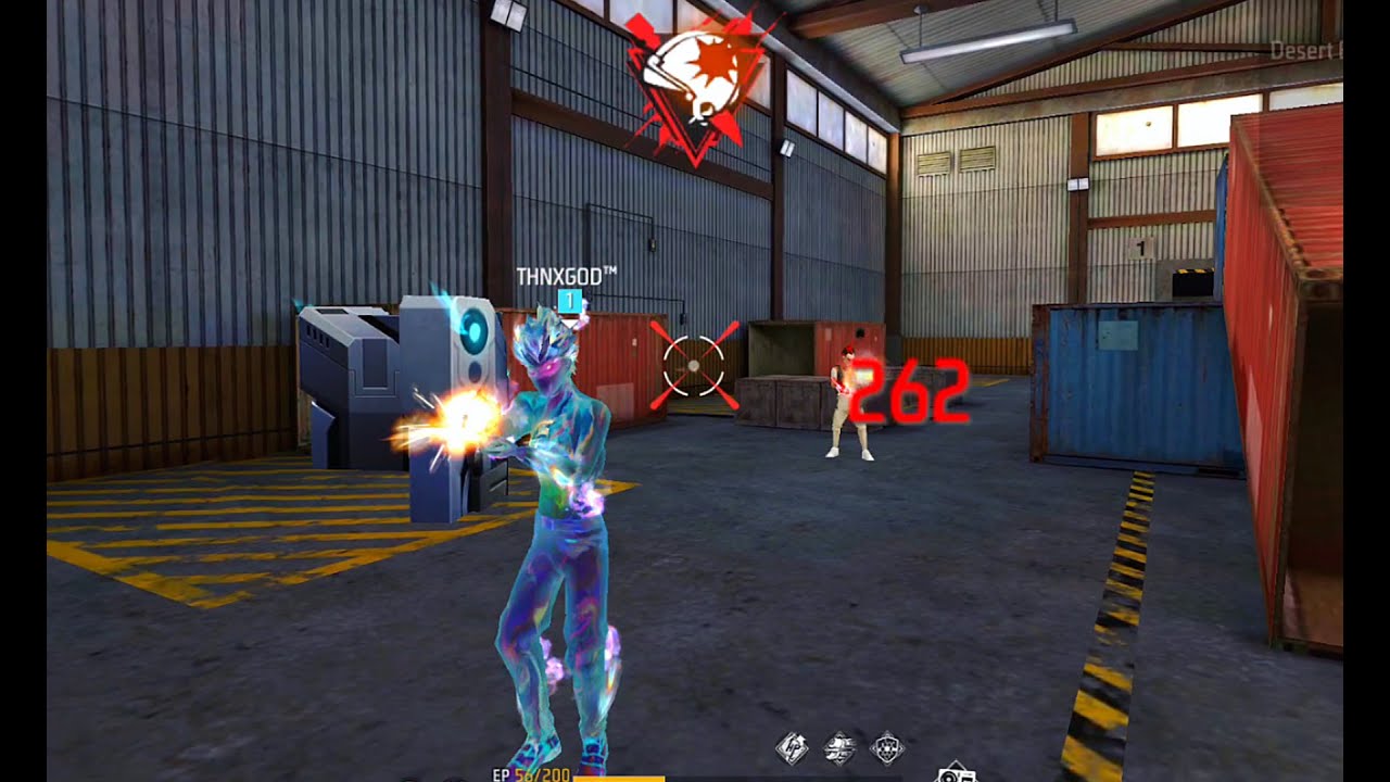 Full gameplay free fire new skin Frost Fire Bundle - YouTube