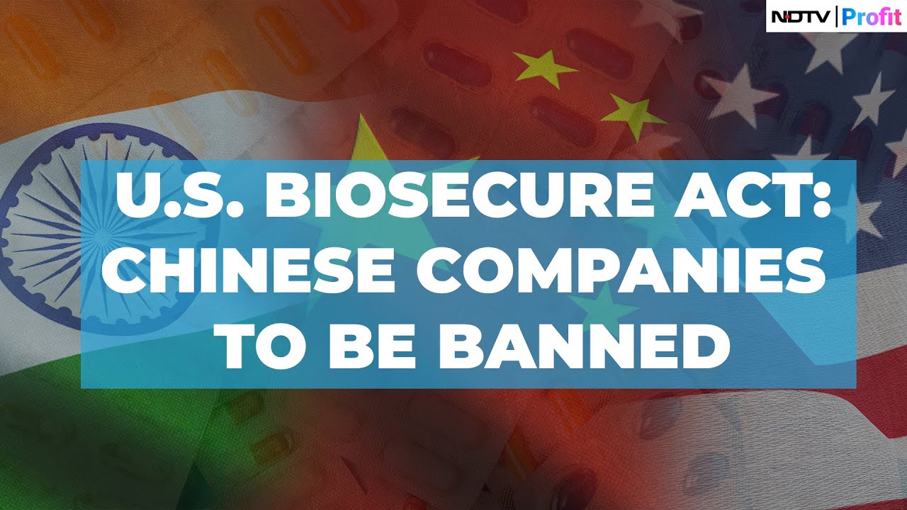 U.S. Biosecure Act: Indian Companies May See Increased Orders From U.S ...