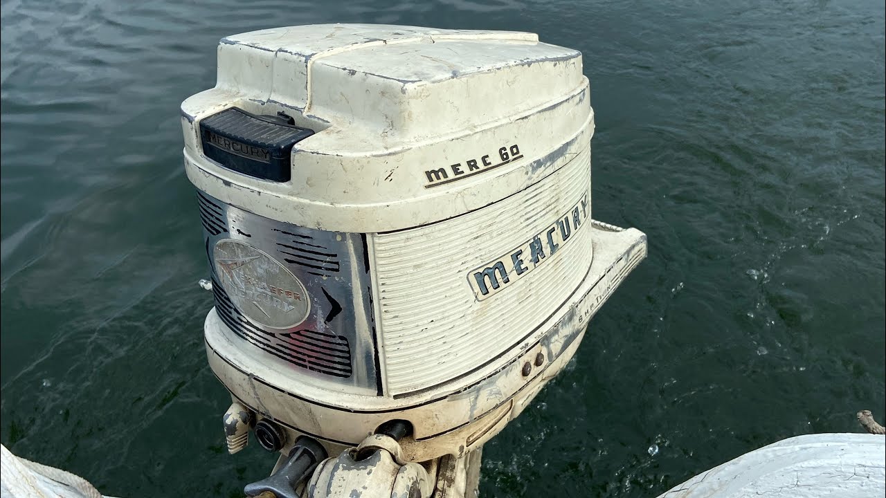 1963 Merc 60 6hp - YouTube