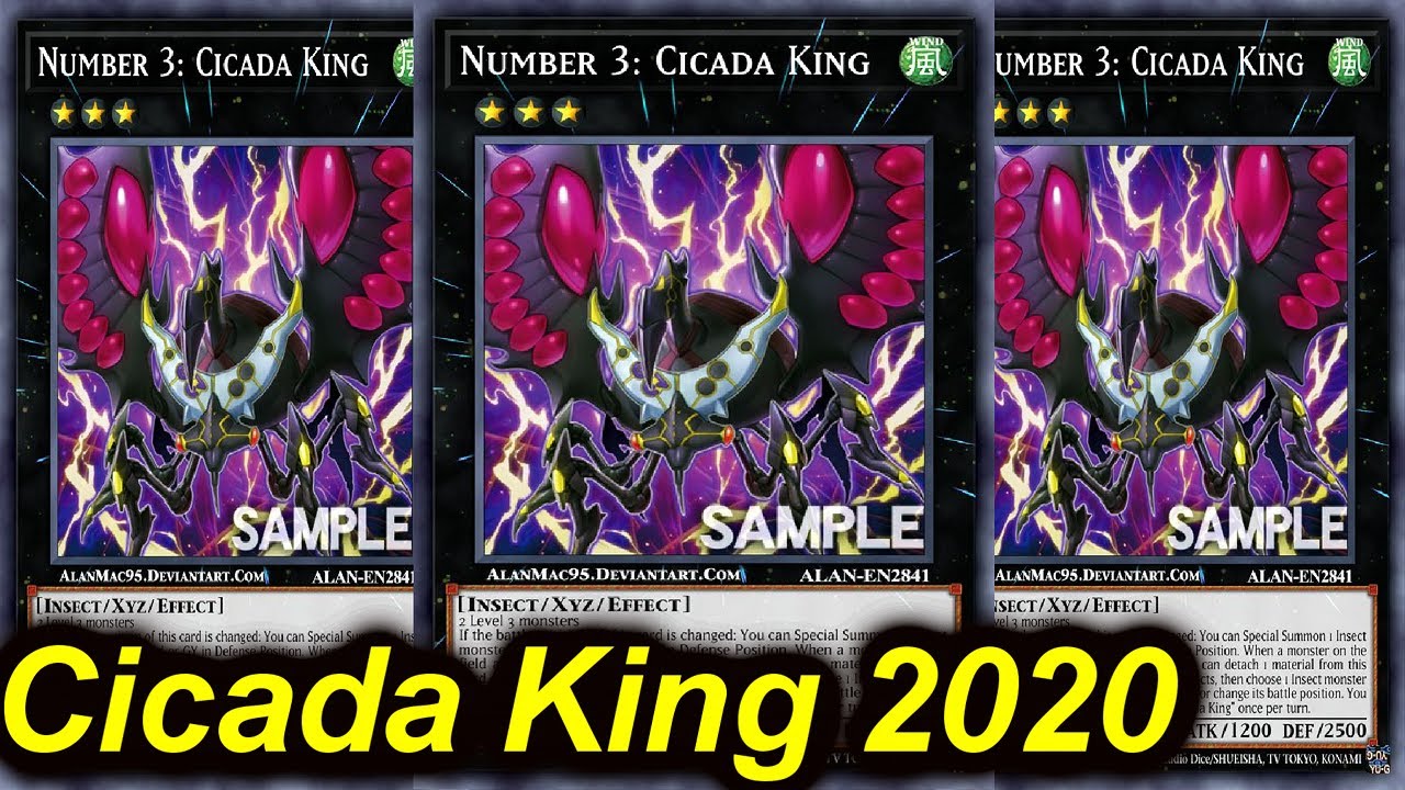 【YGOPRO】CICADA KING DECK 2020 - YouTube