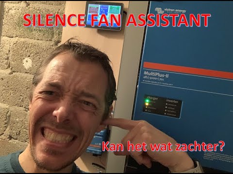 Victron thuisbatterij DIY - Victron silence fan assistant - Noise ...