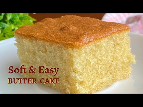 Yumuşak ve Kolay Tereyağlı Kek Tarifi |  Vanilyalı Kek Tarifi |  Pandispanya