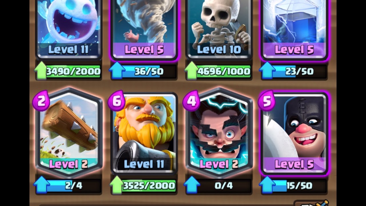 Clash Royale - 12 win challenge RG deck - YouTube