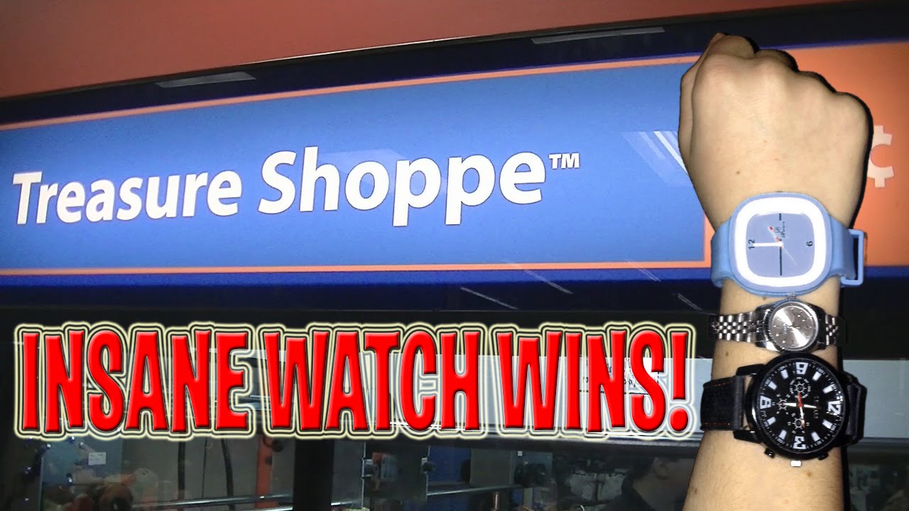 Watch Me Win WATCHES! Playing The Jewelry Claw Machine! (Winning at the ...