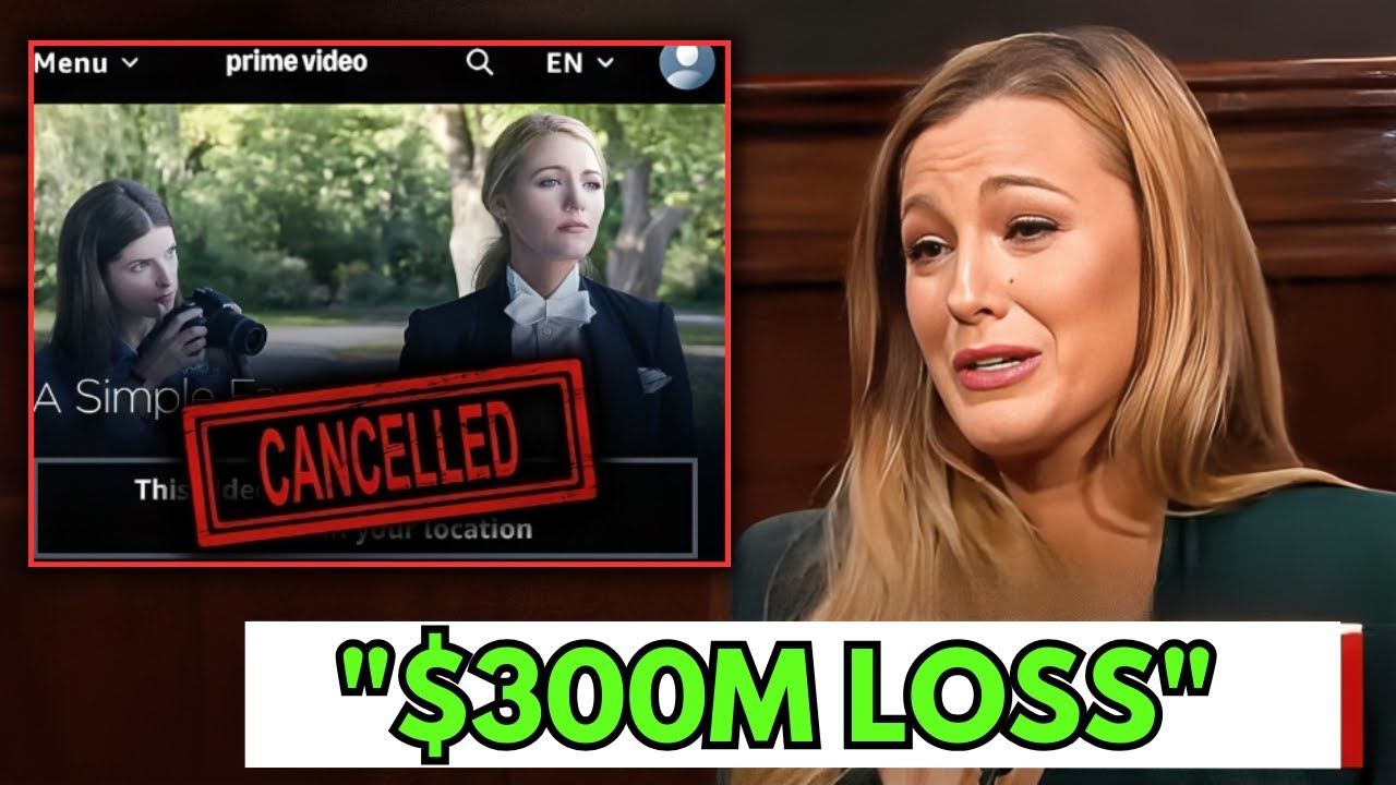 Blake Lively in Tears After Getting Canceled on Amazon Prime! - YouTube