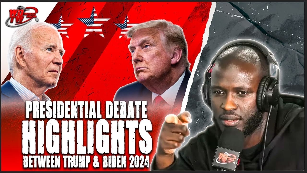 WATCH: Biden & Trump Spar In First 2024 Presidential Debate | WOTW ...