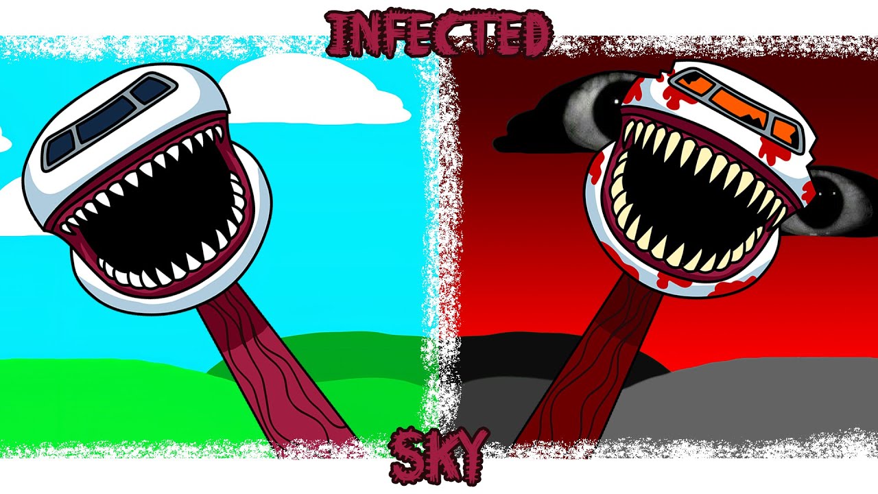 My Sprunki OC: Infected Sky - YouTube
