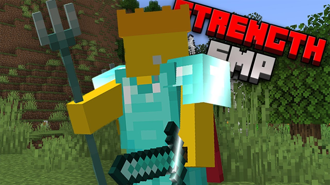 🔴[LIVE] Testing my viewers in Strength SMP kit - YouTube