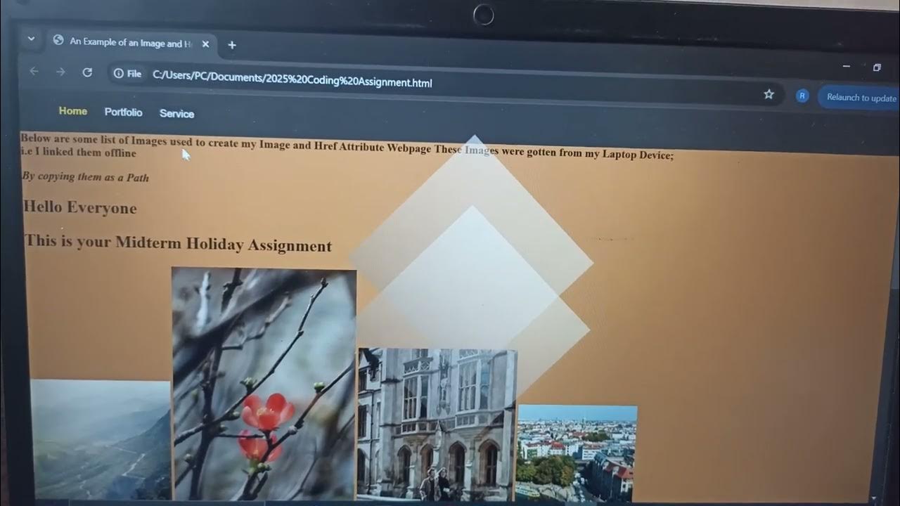 Yr 7 Coding Midterm Assignment Illustration. - YouTube
