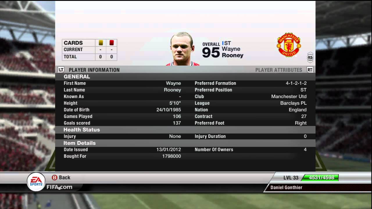 FIFA 12 UT | Squad Review EP05 | Includes TOTY ROONEY + MORE! - YouTube