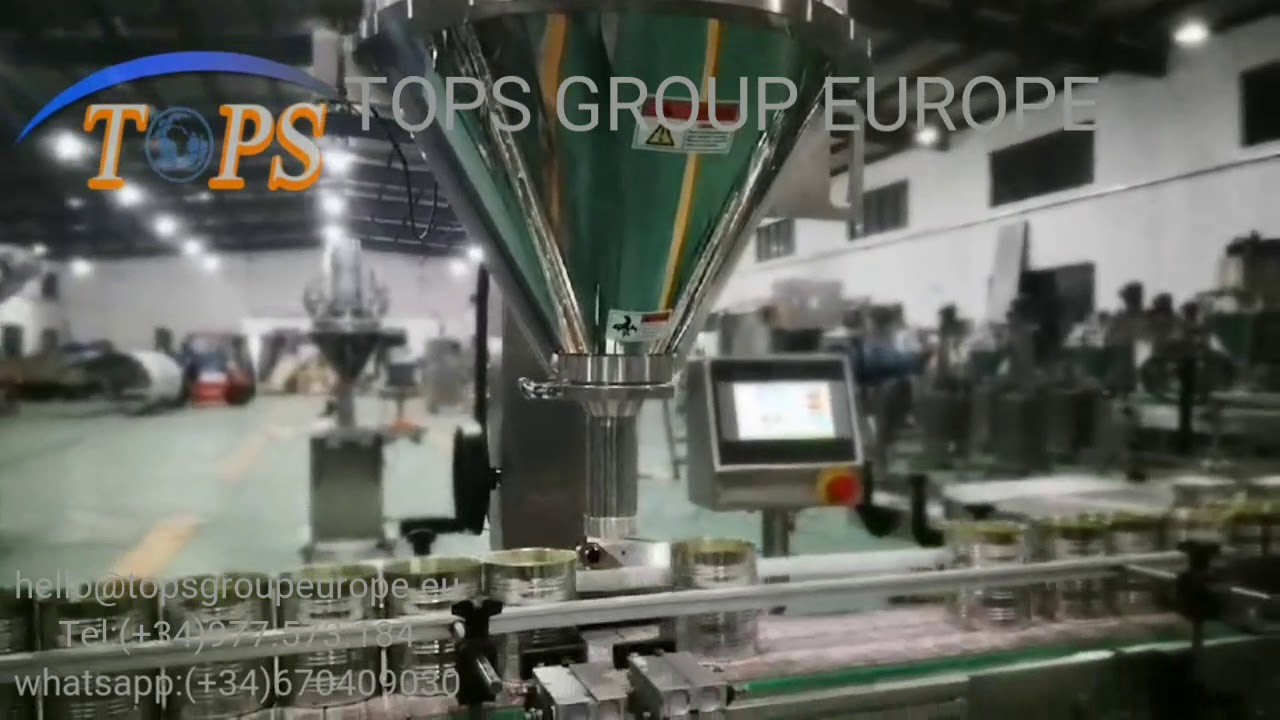 Automatic auger filling machine - YouTube