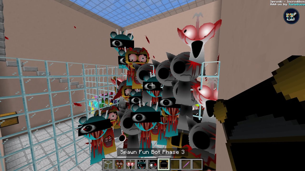 Sprunki vs Horror Sprunki in Minecraft All New Inc - YouTube