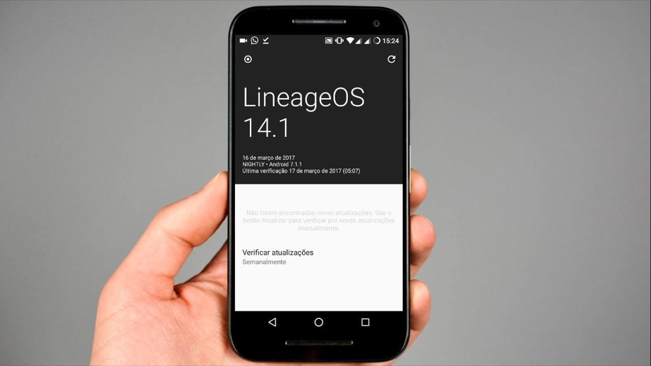 Como atualizar ROM LineageOS - YouTube